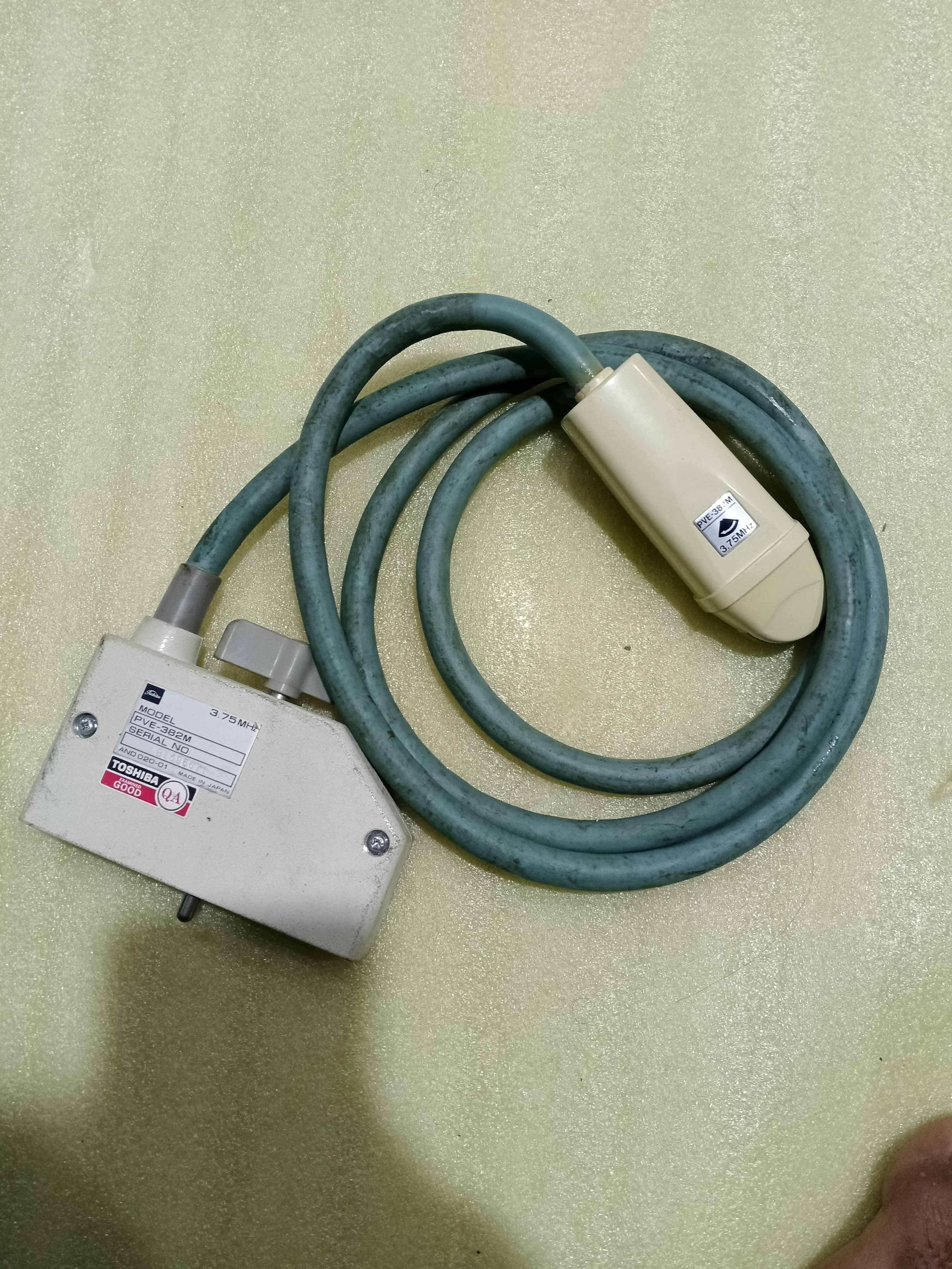 ...Toshiba PVE-382M Micro Convex Probe – Japan Medical Company LTD
