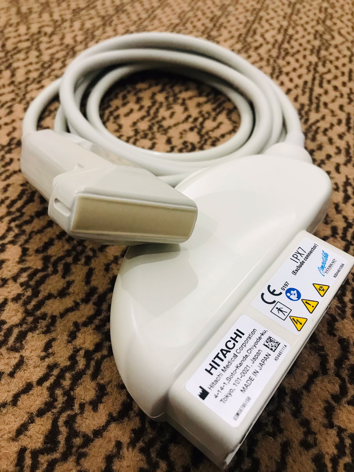 Hitachi L34 linear probe – Japan Medical Company LTD